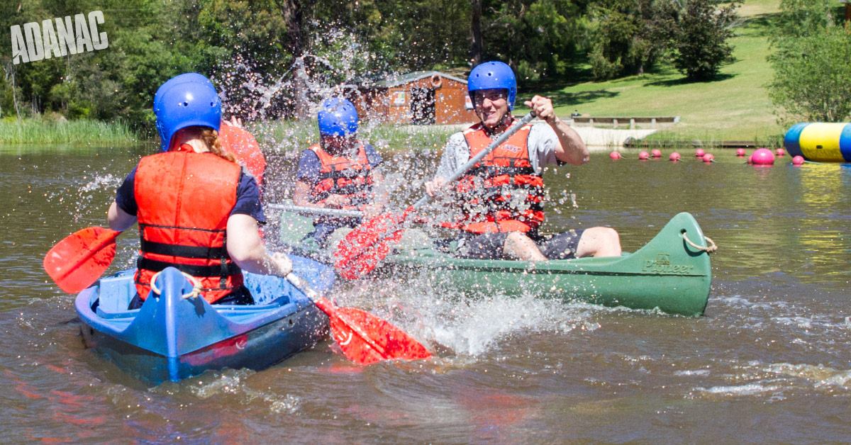 CanoeWaterFight - ADANAC CYC